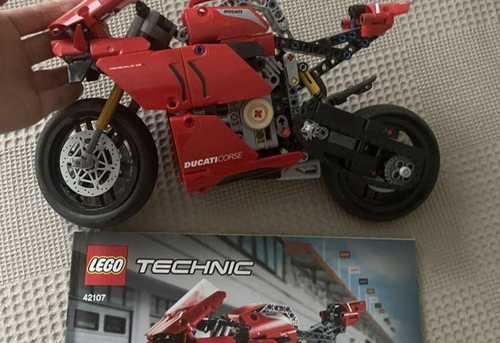 Lego Technic мотоцикл с инструкцией