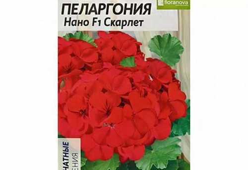 Пеларгония Нано Скарлет