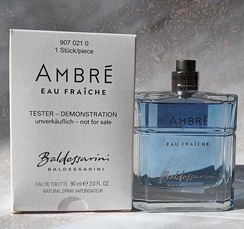 Baldessarini ambre eau fraiche 90 ml тестер