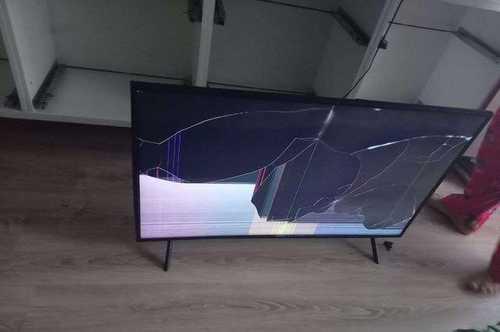 Телевизор бу сломанный 43'' samsung
