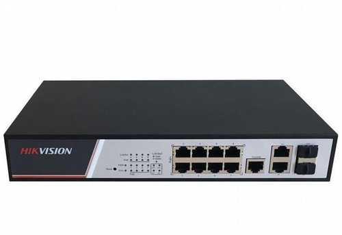 Коммутатор hikvision DS-3E2310P 8-PoE Управляемый