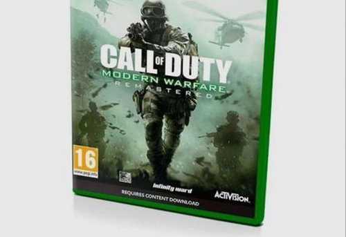 Xbox One диск Call of duty modern warfare
