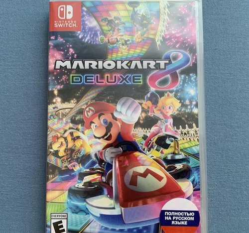 Mario Kart 8 Deluxe (Nintendo Switch, картридж)