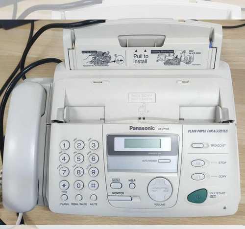 Факс panasonic kx-fp153