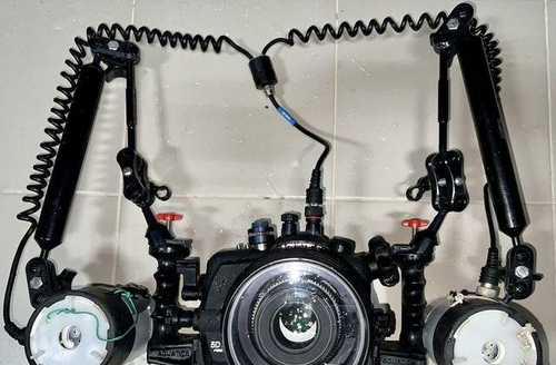 Подводный бокс Aquatica с Canon 5D Mark II