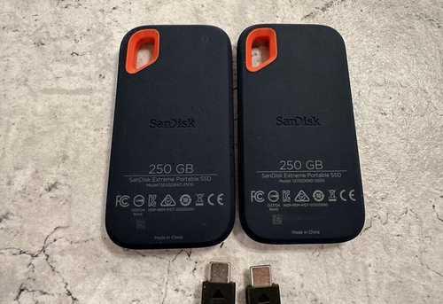 Портативный SSD SanDisk Etreme Portable 250 GB