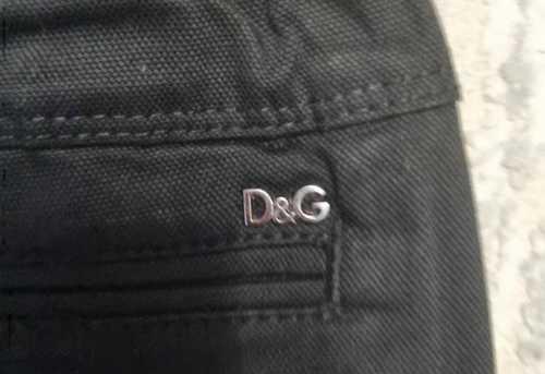 Брюки D&G на резинке пояс