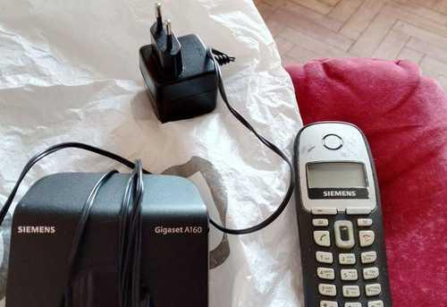 Стационарный телефон б/у "Siemens" Gigaset A160