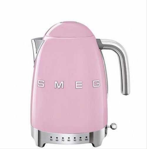 Чайник электрический Smeg klf04pkeu розовый