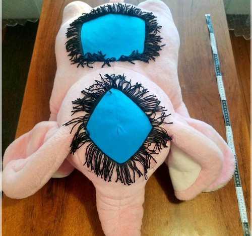 Огромная мягкая игрушка розовый слон Как новый 1 м