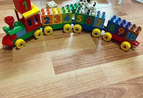 Lego duplo паровоз