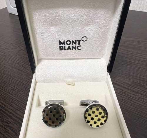 Запонки montblanc