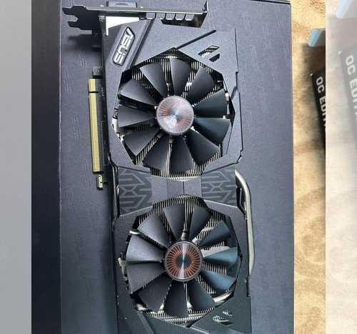 Видеокарта asus strix GTX970 4Gb