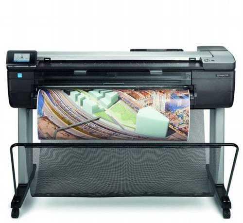 Плоттер HP DesignJet T1700dr 1VD88A (Цветной, Стру