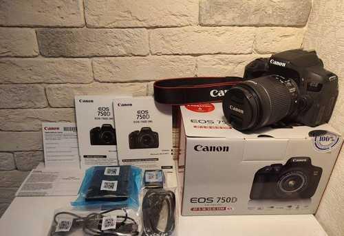 Canon eos 750d 18-55mm IS STM Kit