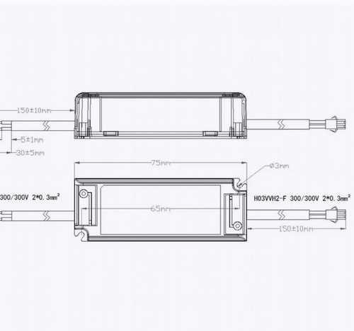 LED драйвер done DL-12W300-L
