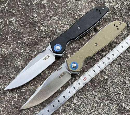 Нож складной ZT 0640 ст.D2 (микс) (чёрный)