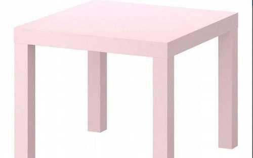 Стол IKEA лакк розовый
