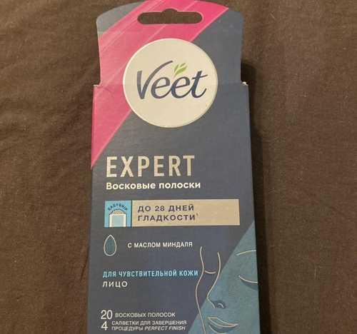 Восковые полоски veet