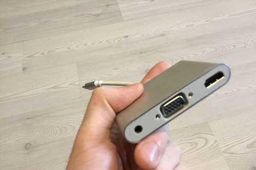 Адаптер Lightning - hdmi, VGA, Jack 3.5