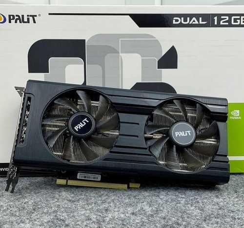 Видеокарта Palit RTX 3060 Dual 12GB