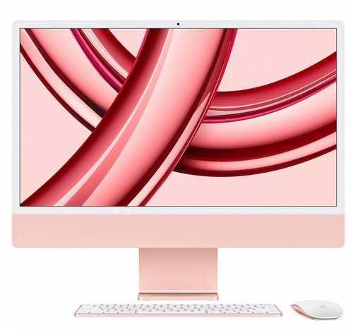 Apple iMac 24 M3 8 256 розовый, новый, запакованны