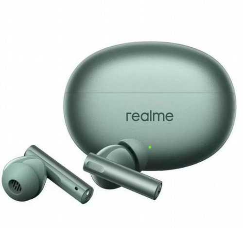 Наушники realme buds air 6 зелёные (Новые)