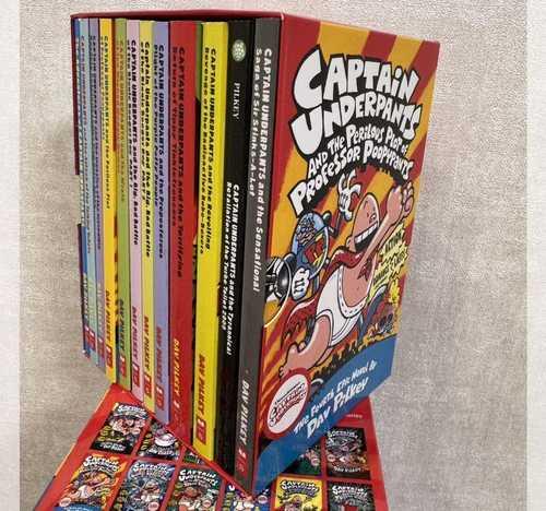 Captain underpants книги на английском