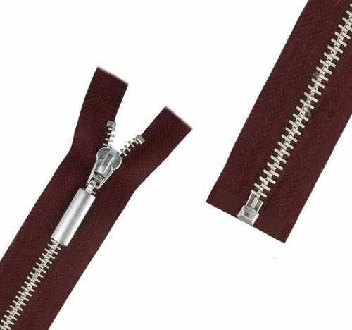 Молния Металл никель GM-851 однозамковая 45 см Ти