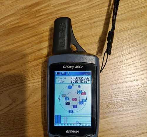 Навигатор туристический «garmin gpsmap 60cx»