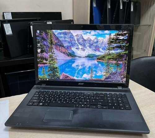 Ноутбук Acer 17.3" AMD E-450 / 4Gb / 500 Gb