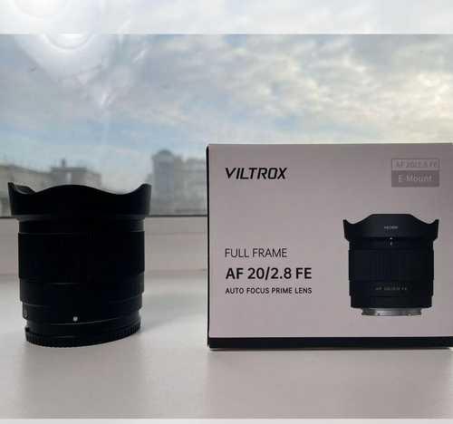 Объектив Viltrox 20mm f2.8 для Sony полный кадр