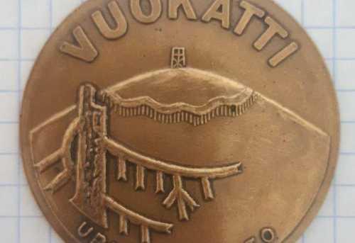 Настольная медаль Вуокатти Sporrong. Финляндия