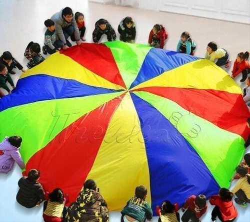 Игры для детского сада Детский игровой парашют 5 м