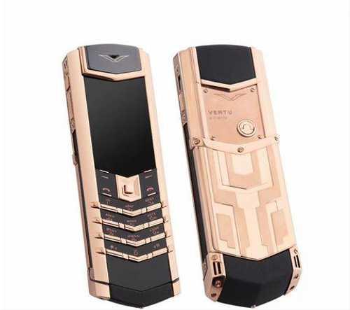 Vertu Signature новинка в красном золоте микс