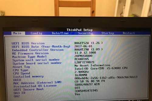 Спб Lenovo ThinkPad T460 16Gb RAM IPS Touch
