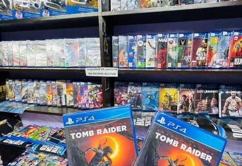 Shadow of the Tomb Raider ps4 новый в плёнке