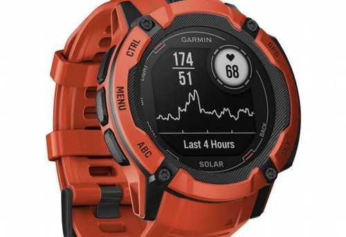 Garmin Instinct 2X Solar Flame Red