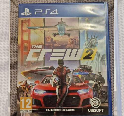 The crew 2 ps4 диск