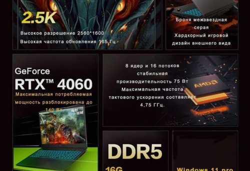 16" Игровой ноутбук mechrevo JiaoLong 16K