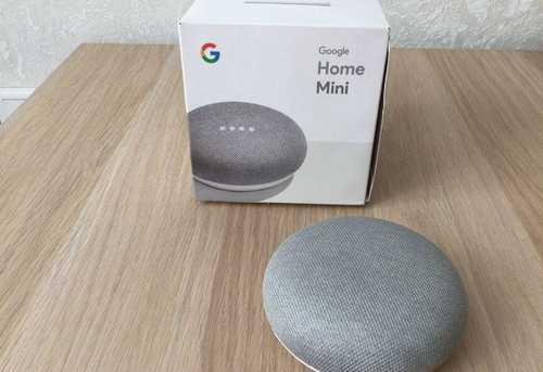 Колонка Google Home Mini