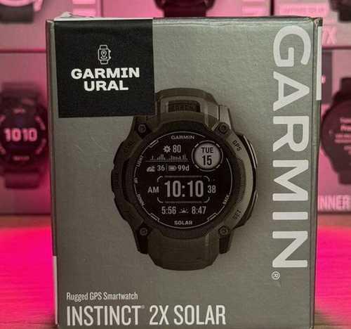 Garmin instinct 2x solar moss