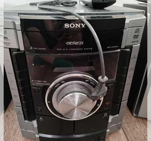 Музыкальный центр sony mhc rv333d