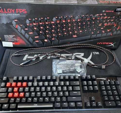 Игровая клавиатура hyperx alloy fps mx brown