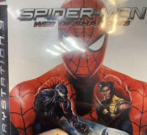 Редкая игра для PS3 Spider-Man Web of Shadows