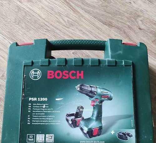 Шуруповерт bosch psr 1200