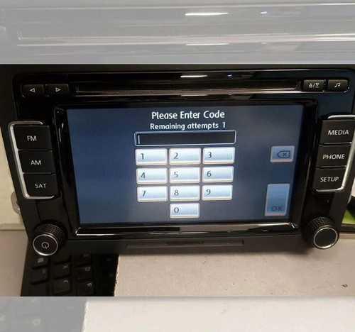 Код разблокировка VAG honda nissan ford
