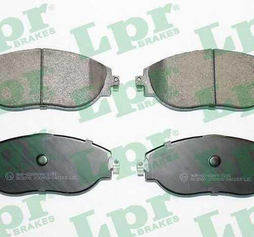 Передние тормозные колодки LPR, 05P2163