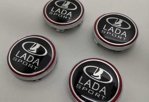 4шт колпаки LADA Sport 60мм для литых дисков