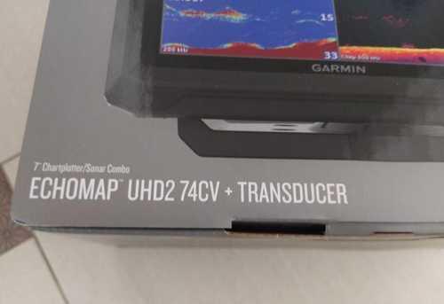 Эхолот Garmin echomap 74cv UHD2 GT20-TM